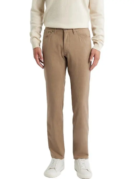 BRAX Chuck Modern Fit Five-pocket Trousers - Camel