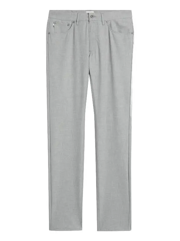 BRAX Chuck Modern Fit Five-pocket Trousers - Silver