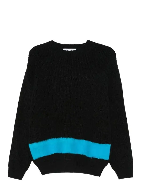 MSGM Wool Sweater 3940mm198/257777_99 - Black