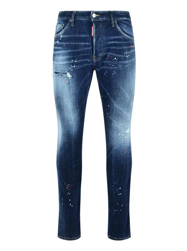 Dsquared2 Cool Guy Medium Wash Denim Jeans - Blue