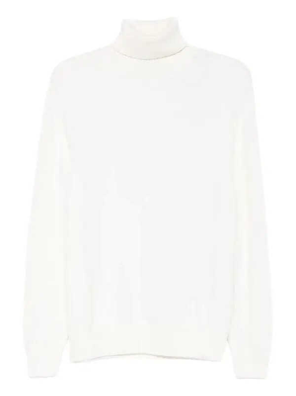 Paul & Shark Turtleneck - White