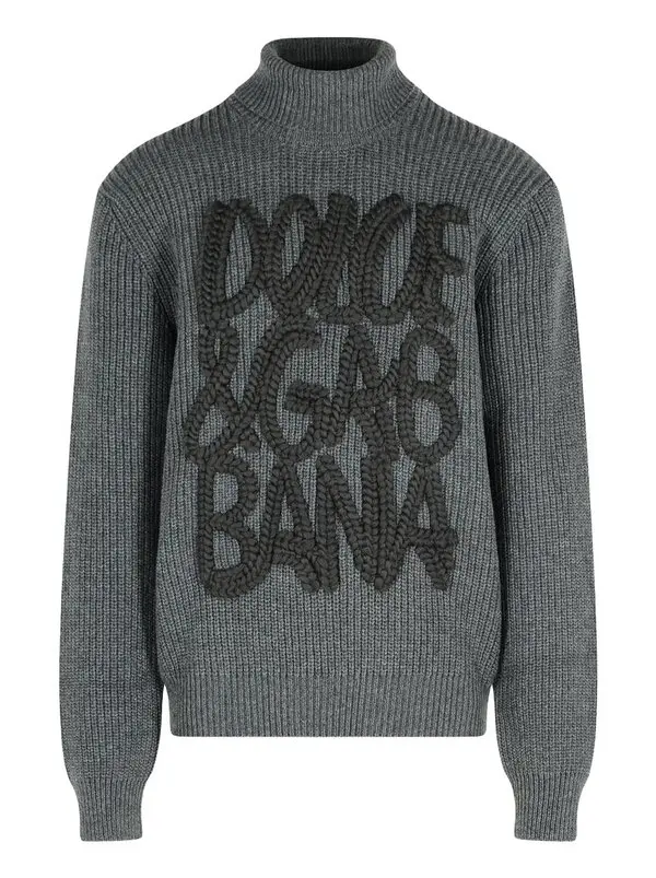 Dolce & Gabbana Virgin Wool Sweater - Grey
