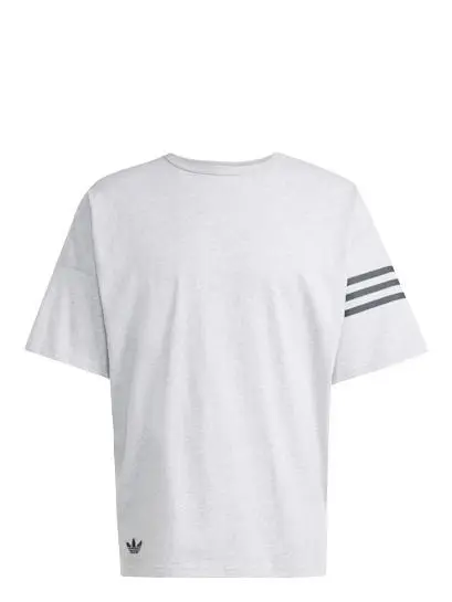 Adidas Neuclassics Tee Shirt - Light Grey Heather