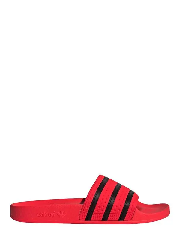 Adidas Adilette Slides - Lucid Red/core Black
