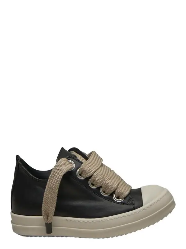 Rick Owens Concordians Jumbo Laced Low - Black/milk