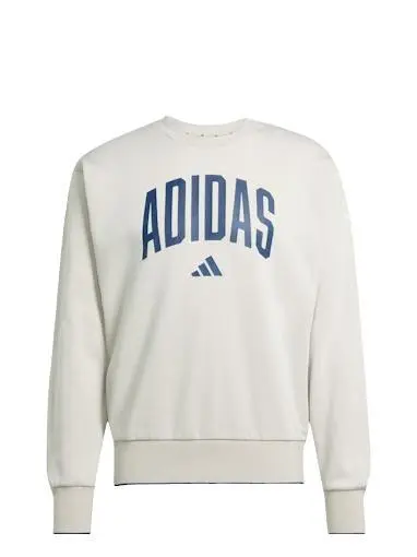 Adidas Collegiate Sweatpants - Beige Dark Blue