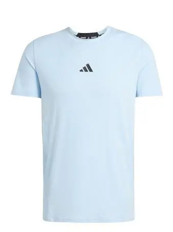 Adidas Designed For Workout Tee Shirt - Glow Blue
