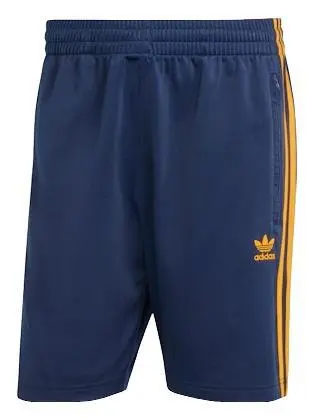 Adidas Adicolor Firebird Shorts - Night Indigo Crew Orange