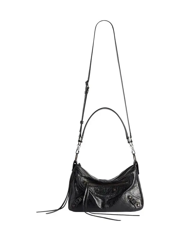 Balenciaga Le City Moto Small - Black
