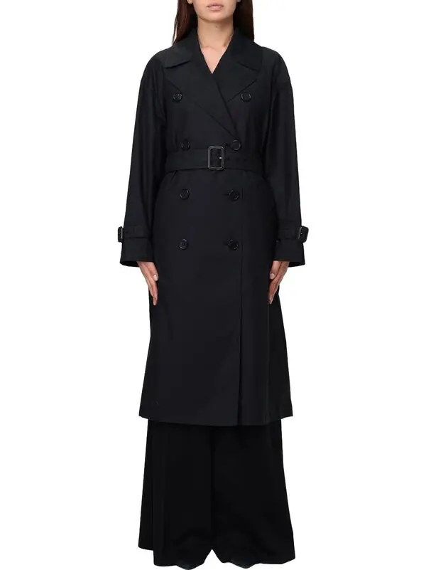 Max Mara Belted Jacket - Black