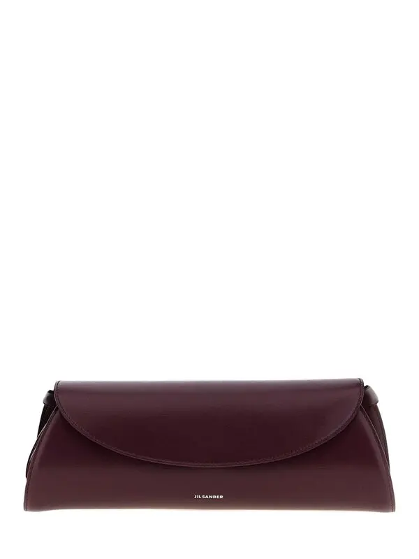 JIL SANDER Clutch - Burgundy