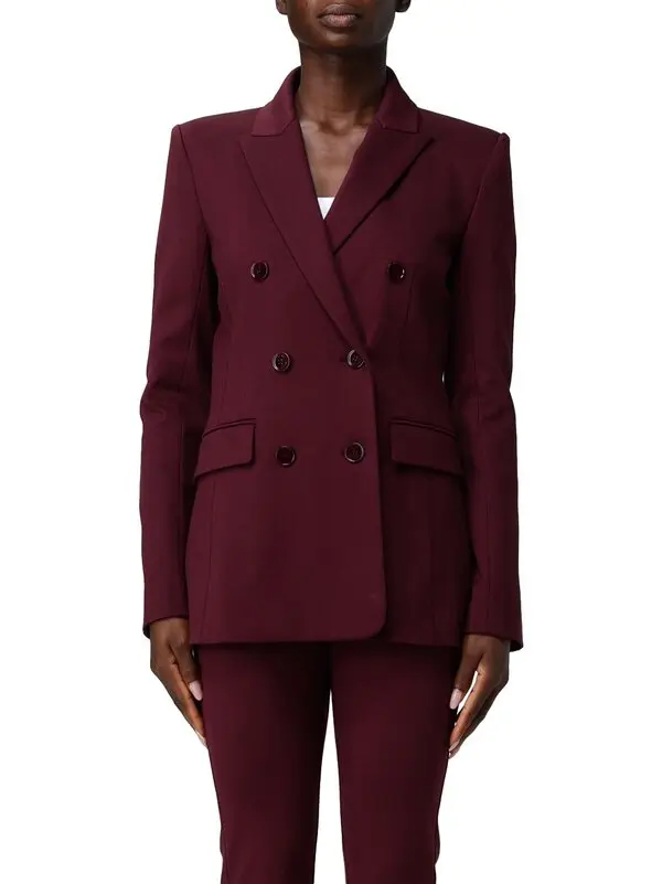 Patrizia Pepe Blazer - Burgundy