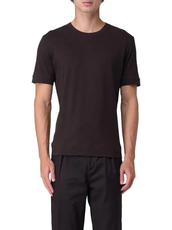 PAOLO PECORA T-shirt - Brown
