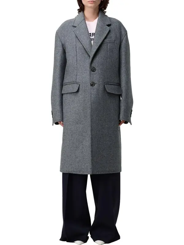 Dsquared2 Tailored Overcoat - Grey
