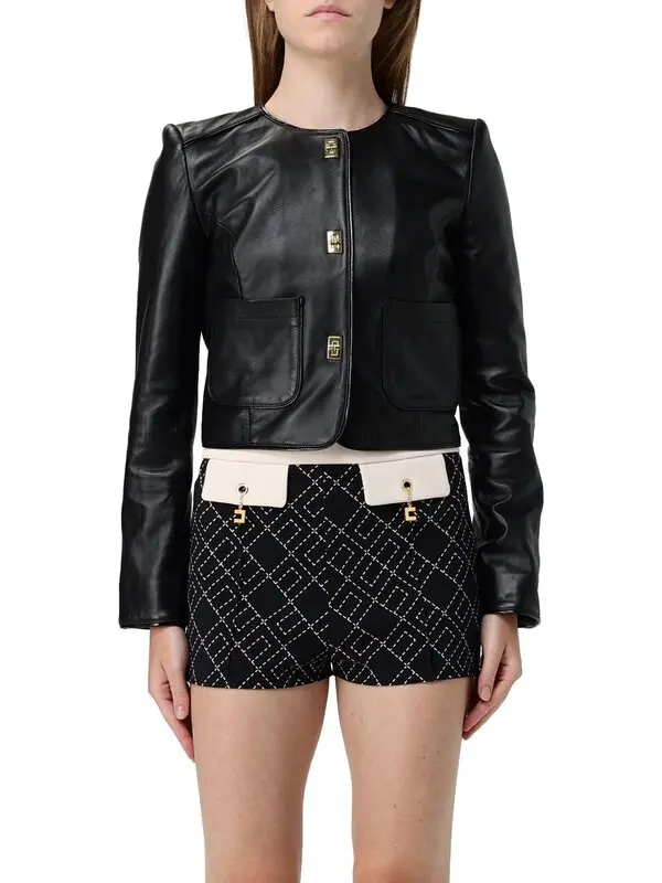Elisabetta Franchi Jacket - Black