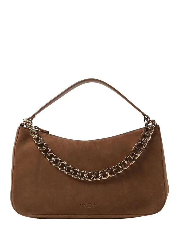 TWINSET Handbag With Chain Strap - Leather