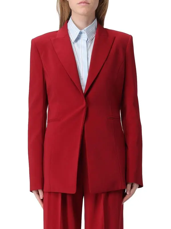 Patrizia Pepe Classic Jacket - Red
