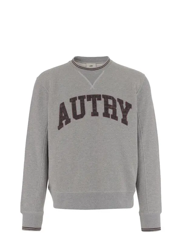 AUTRY Crewneck Sweatshirt - Grey 2