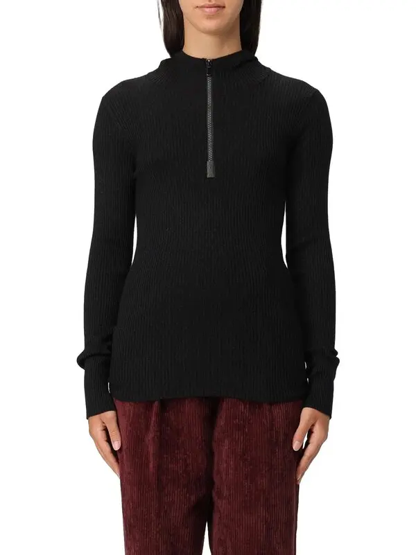 Brunello Cucinelli Long Sleeve Sweater - Black