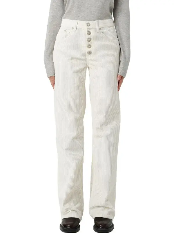 DONDUP Wide Leg Pants - Cream