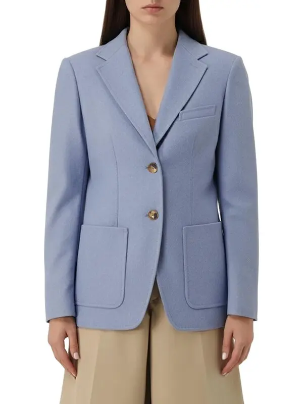 Max Mara Jacket - Gnawed Blue