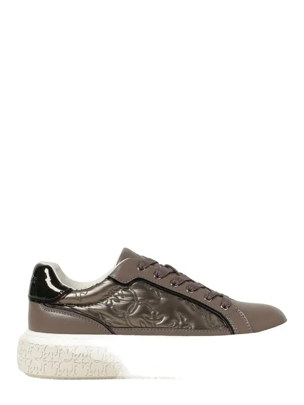 Pinko Lace Up Sneakers - Grey