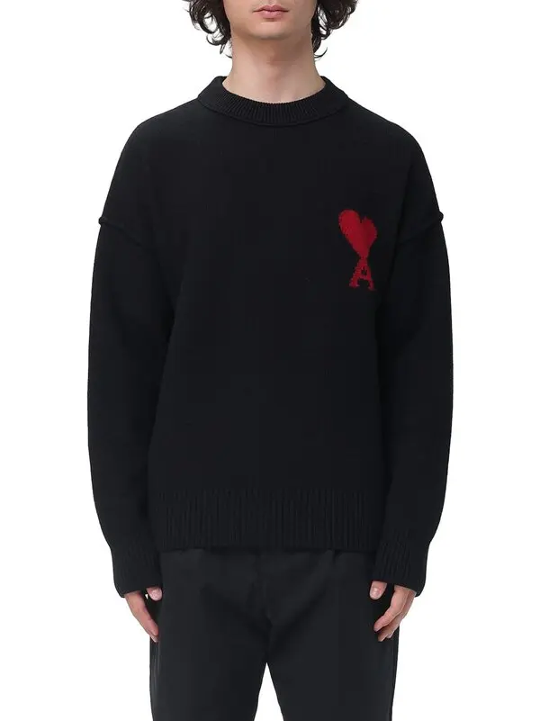 Ami Pullover Sweater - Black