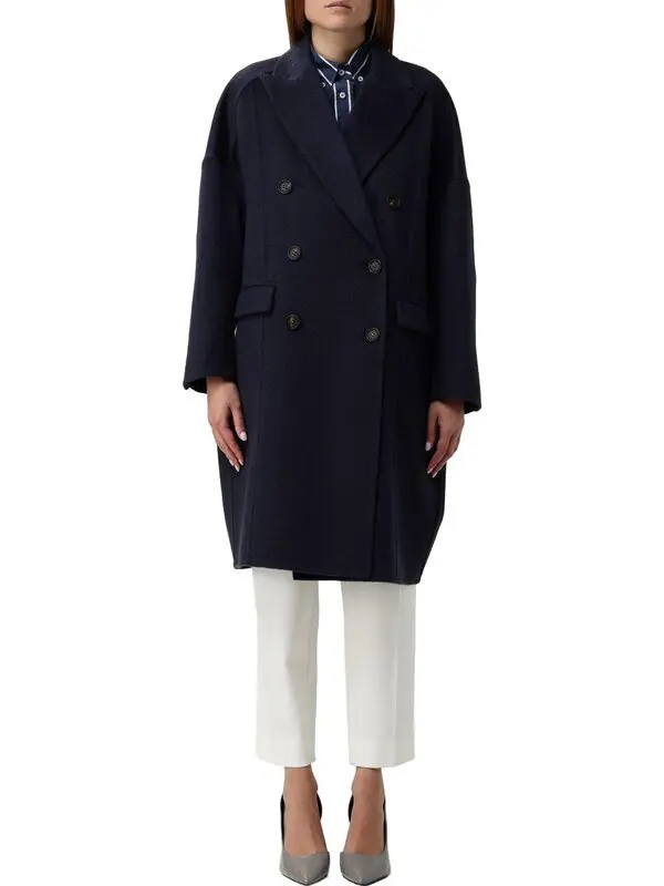 Brunello Cucinelli Coat - Blue