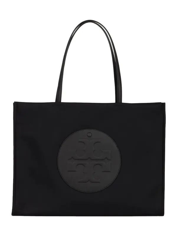 Tory Burch Ella Recycled Nylon Tote Bag - Black