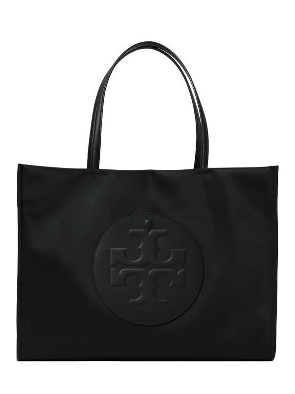 Tory Burch Ella Recycled Nylon Tote Bag - Black