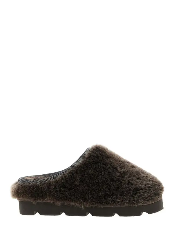 Brunello Cucinelli Slippers - Brown