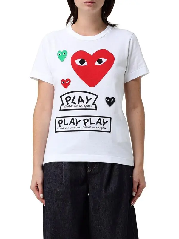 Play Comme Des Garcon T-shirt - White
