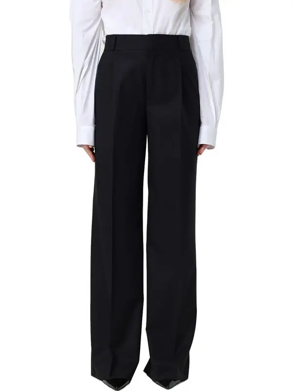 Moschino Wide Leg Trousers - Black