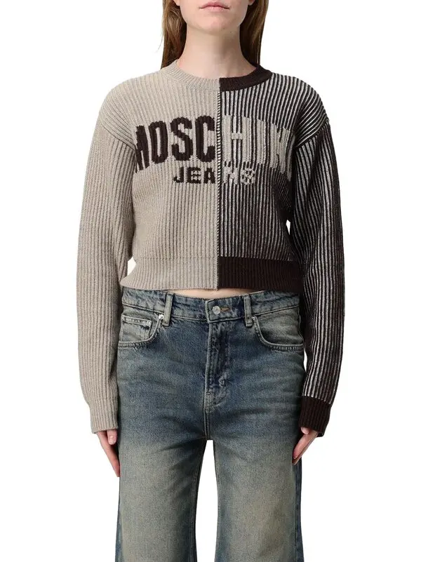 Moschino Pullover Sweater - Brown