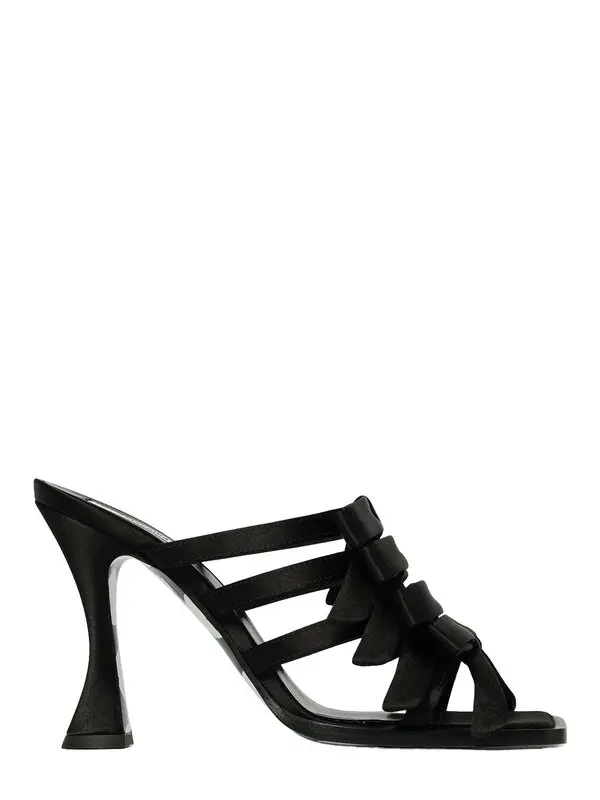 Moschino Heeled Sandal - Black