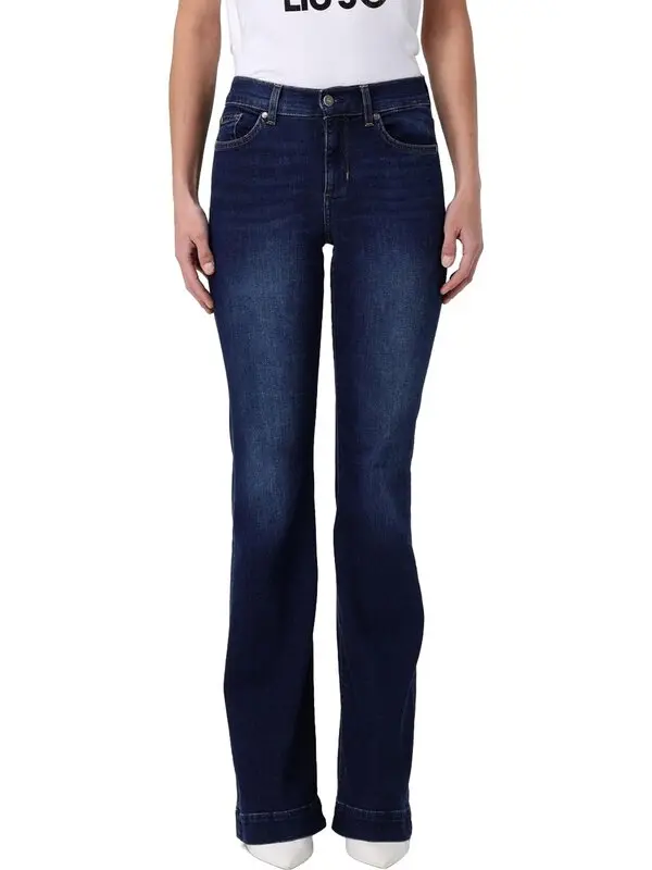 Liu Jo Flare Leg Jeans - Blue