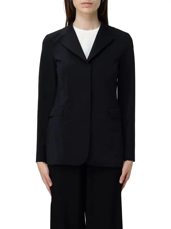 Max Mara Single-breasted Jacket - Black