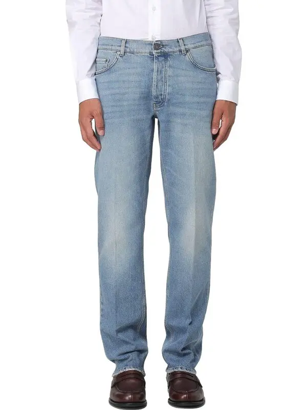 LARDINI Straight Leg Jeans - Denim