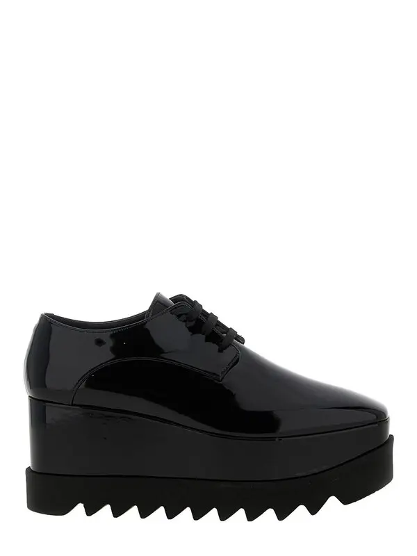 Stella McCartney Oxford Platform Shoes - Black