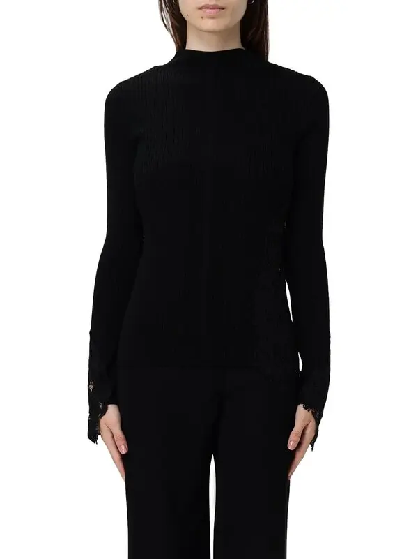 Pinko Ribbed Sweater - Black