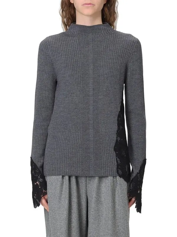Pinko Ribbed Sweater - Grey