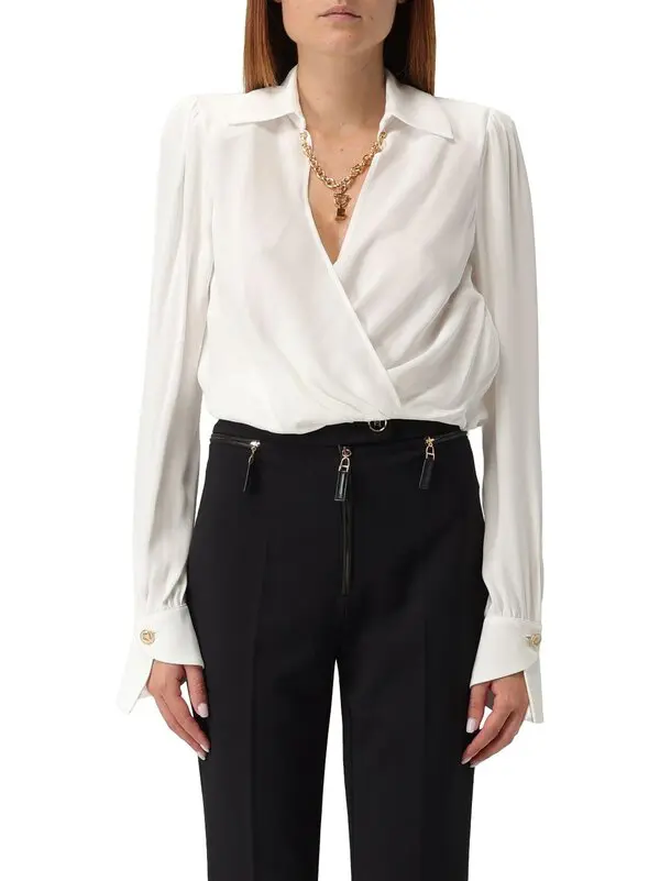 Elisabetta Franchi Top - Ivory
