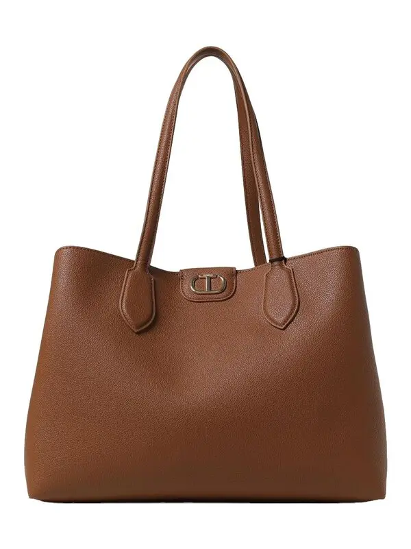 TWINSET Tote Bag - Camel