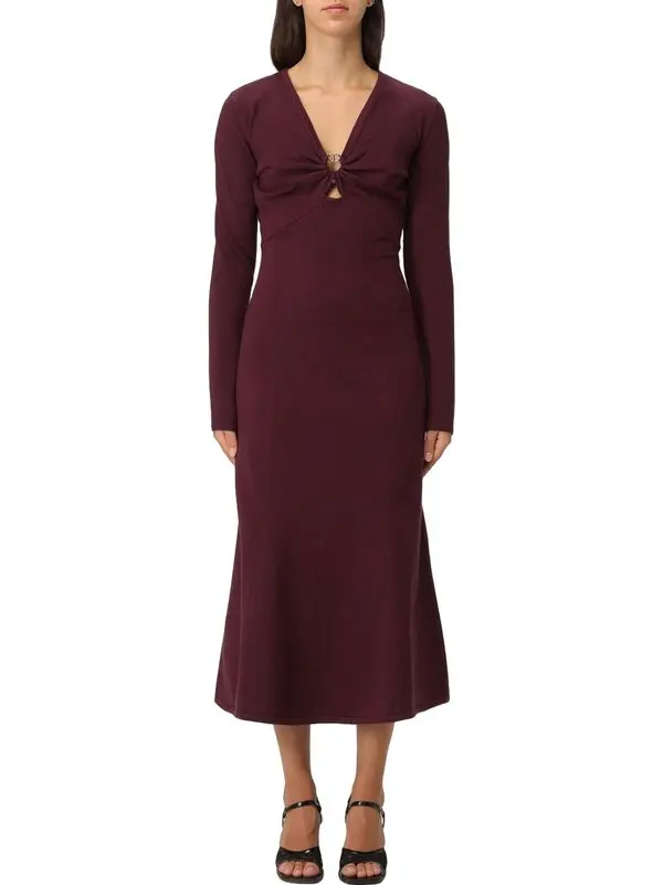 TWINSET Dress - Burgundy