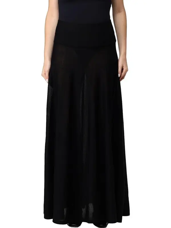 Alaïa Maxi Skirt - Black