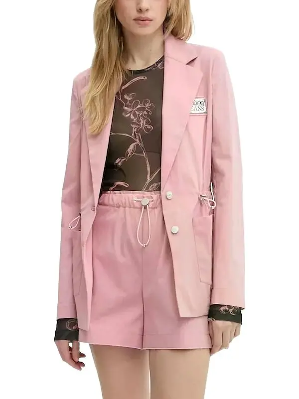 Moschino Single-breasted Blazer - Pink