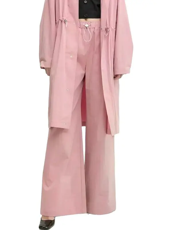 Moschino Drawstring-fastening Wide Leg Pants - Pink