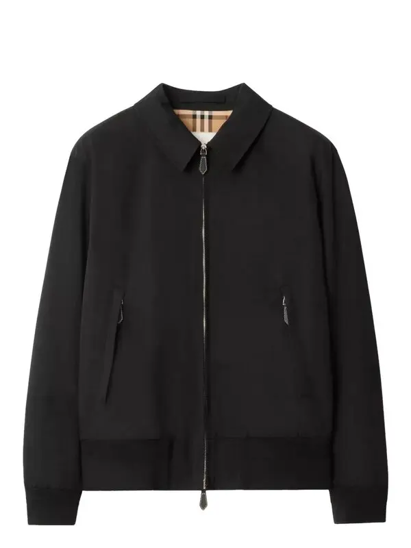 Burberry Welt-pocket Bomber Jacket - Black