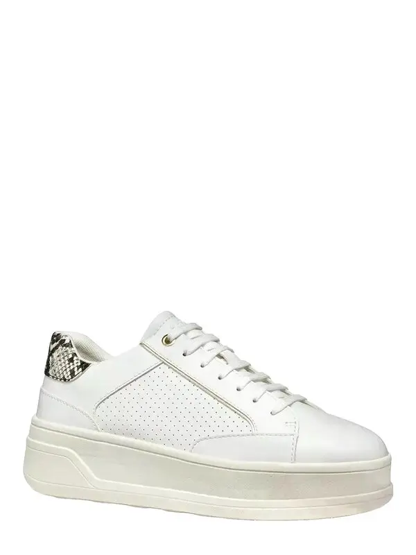 Geox Spherica Ecub-2 Platform Sneakers - White