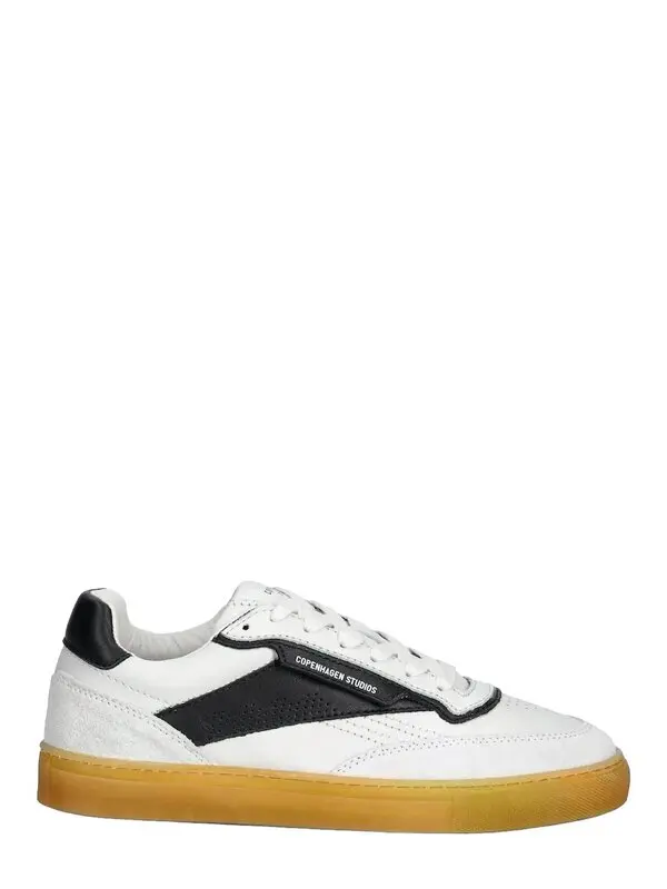 SUMMERY COPENHAGEN Leather Sneakers - White